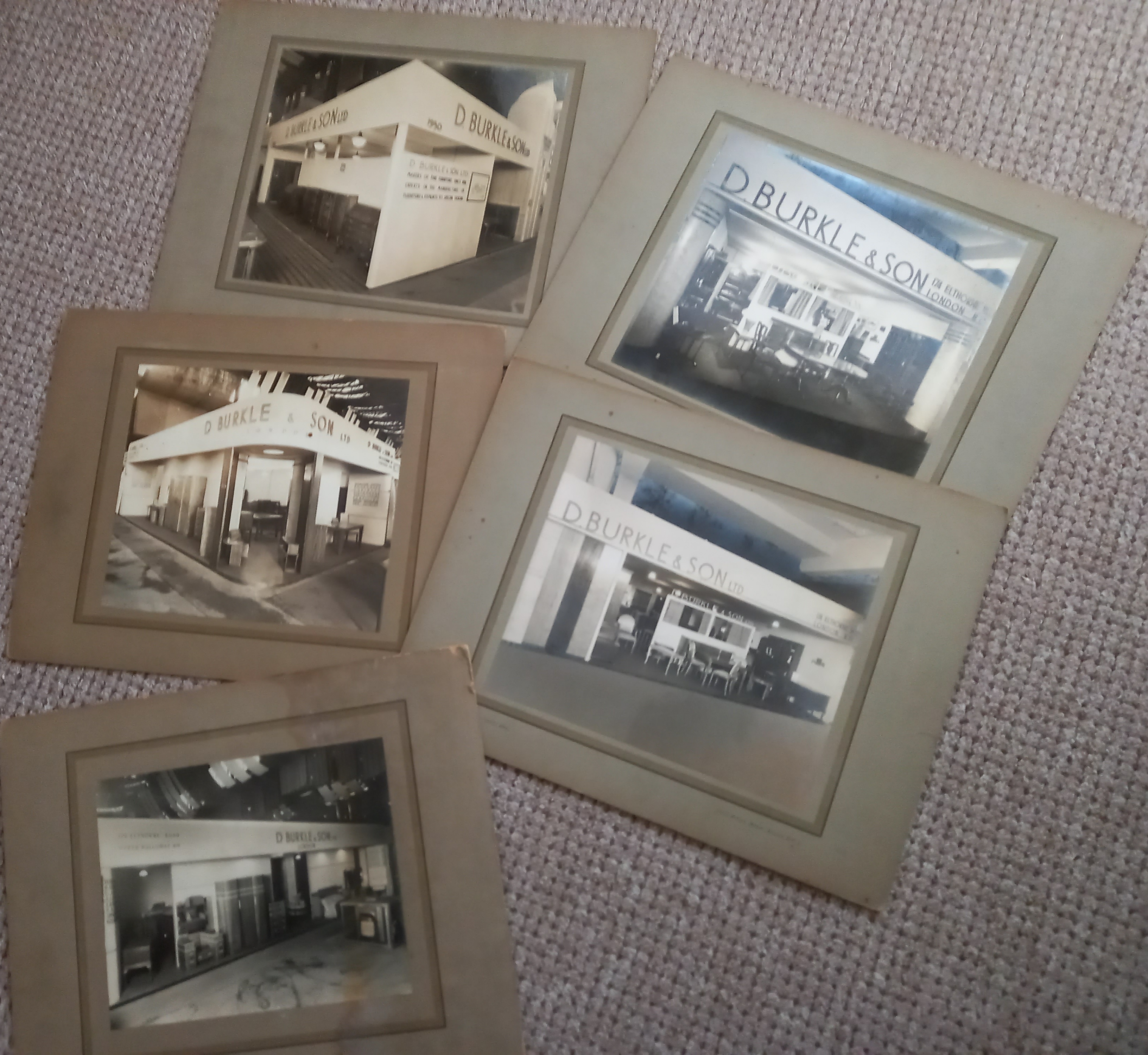 DAVID BURKLE & SON LTD., MAKERS OF FINE FURNITURE SINCE 1881. A SUPERB ...