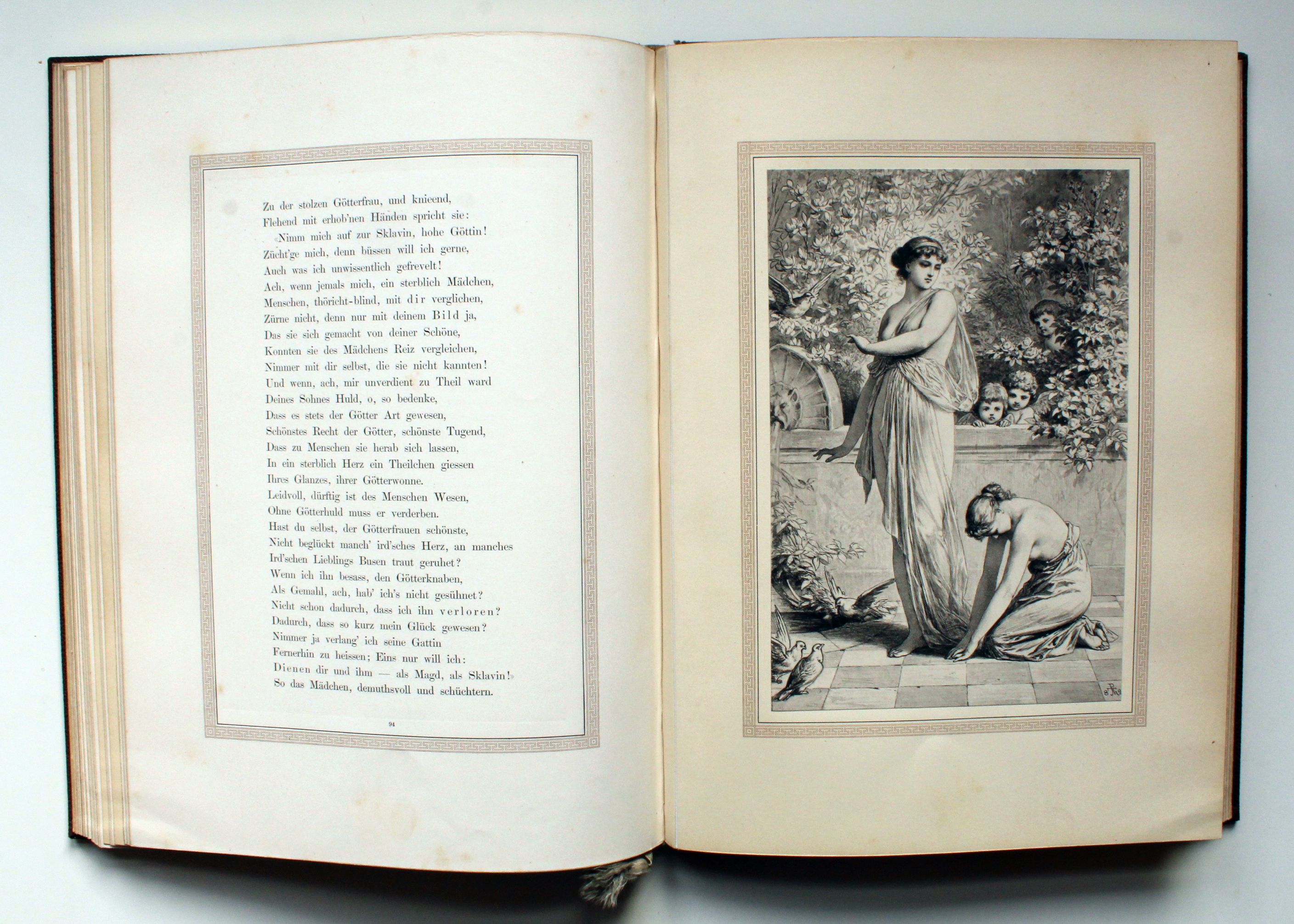 Amor und Psyche. Eine Dichtung in sechs Gesängen. Illustrirt von Paul ...