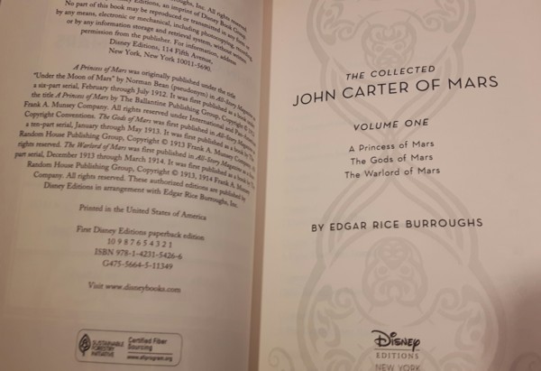 The Collected John Carter of Mars: Volume One - A Princess of Mars; The ...