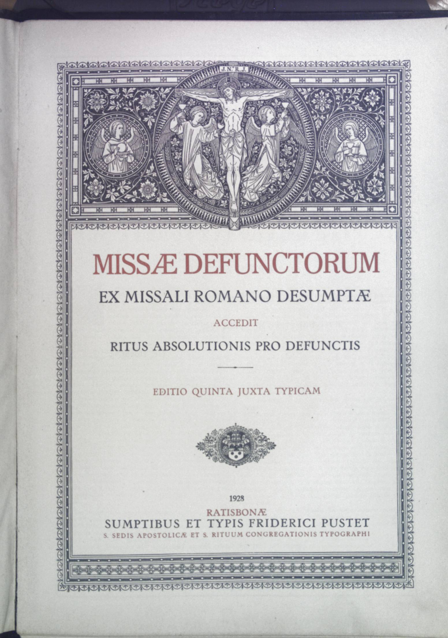 Missae Defunctorum ex Missali Romano Desumptae | Barnebys