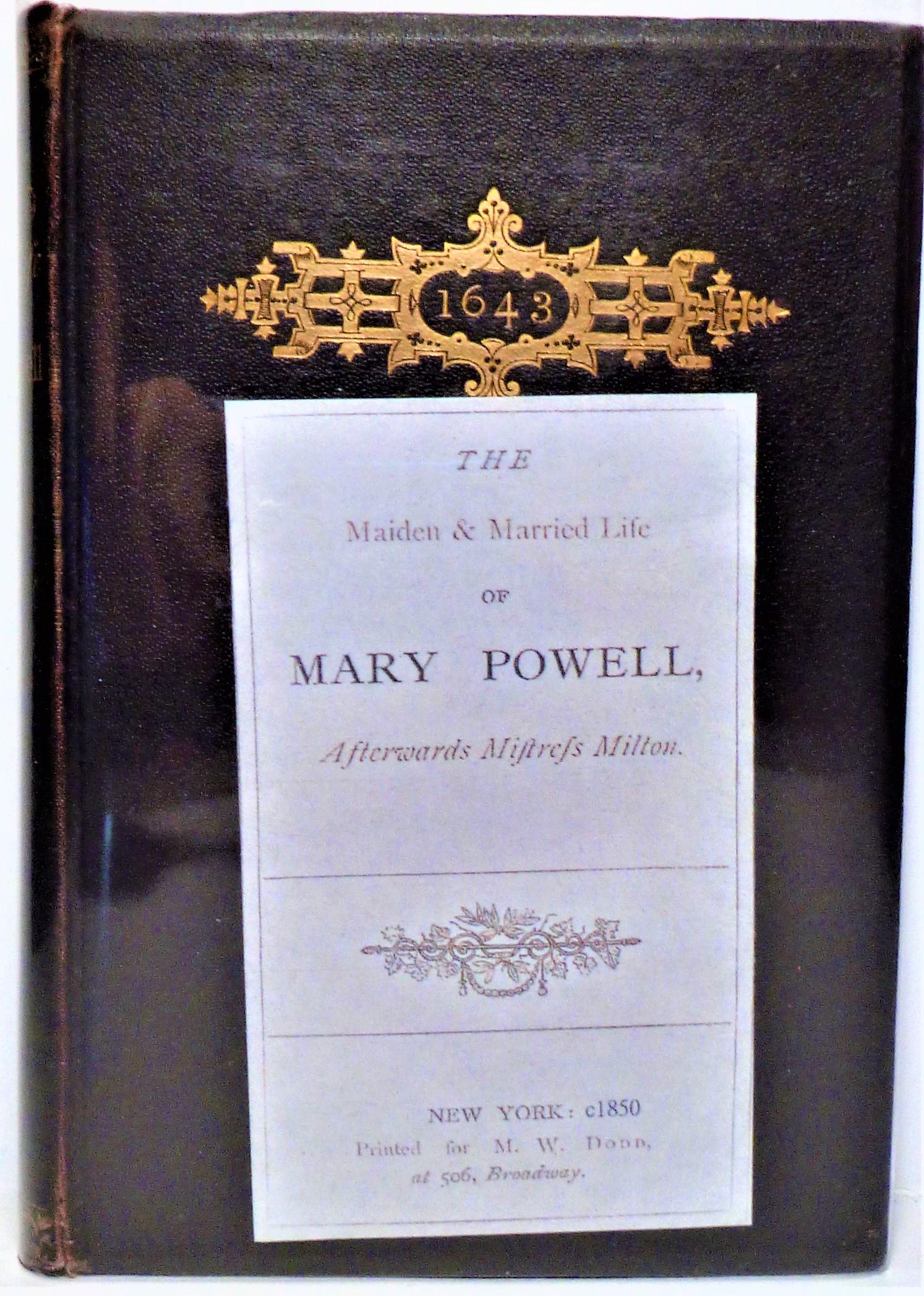 The Maiden & Married Life of Mary Powell Mary POWELL Biography | Barnebys