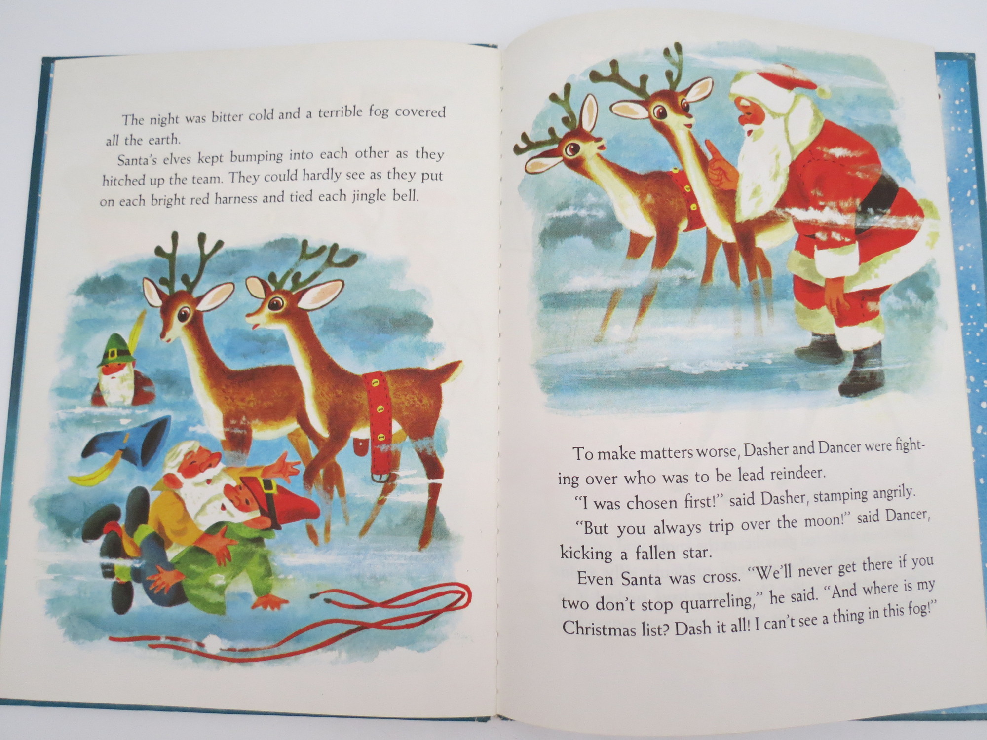 RUDOLPH THE RED-NOSED REINDEER (A BIG GOLDEN BOOK) by Hazen, Barbara ...