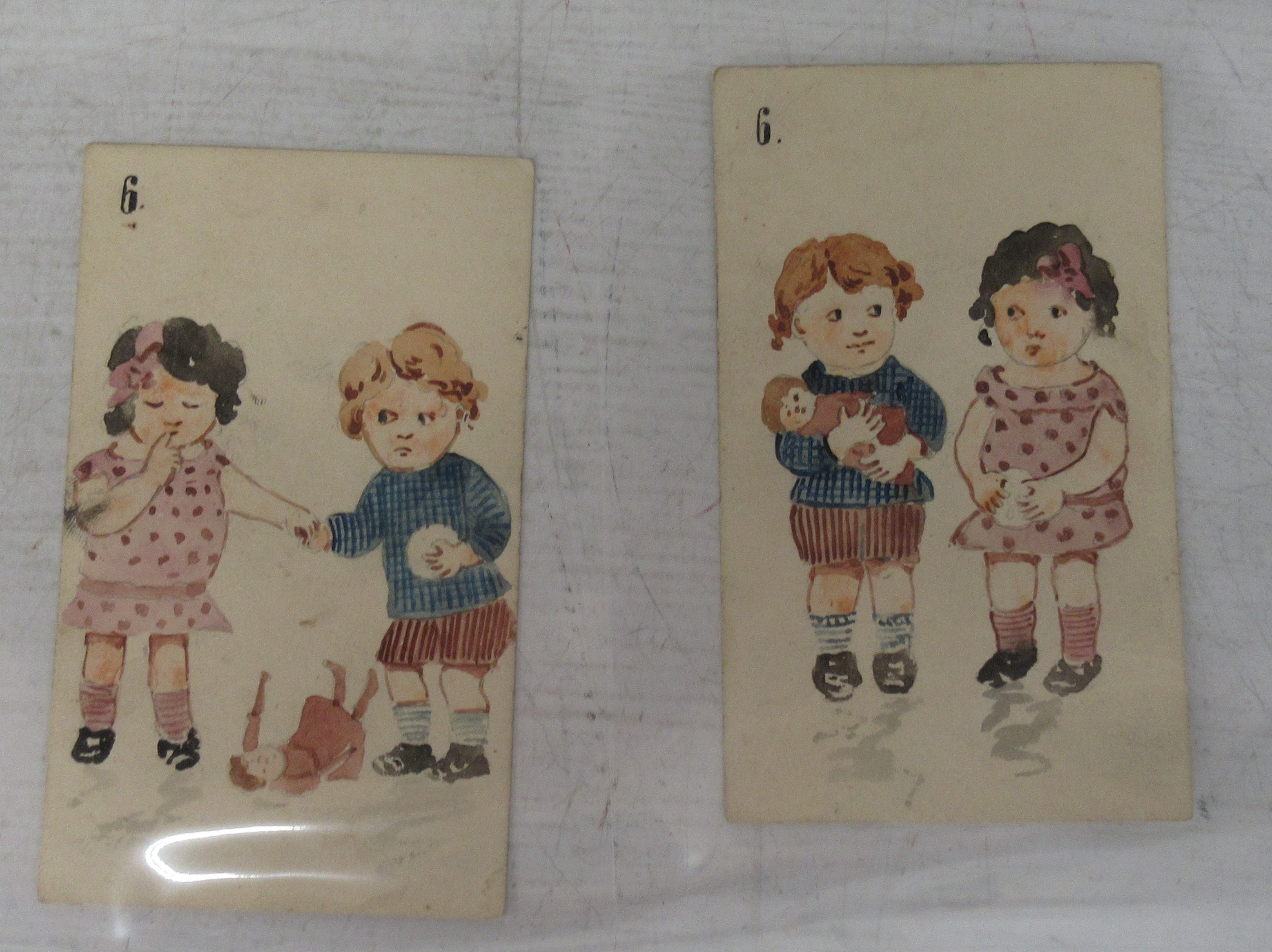 Hand-drawn coloured cards by EPP, Johann J. (illus.): Very good | Attic ...