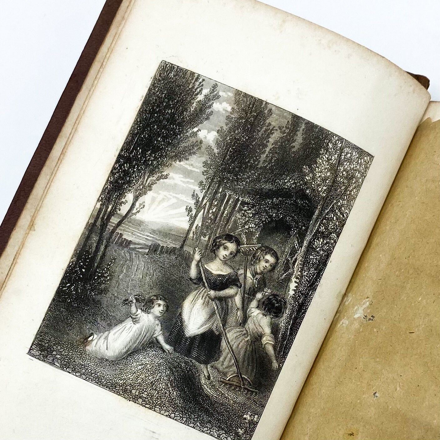 THE POPLAR GROVE; OR, LITTLE HARRY AND HIS UNCLE BENJAMIN by Copley ...