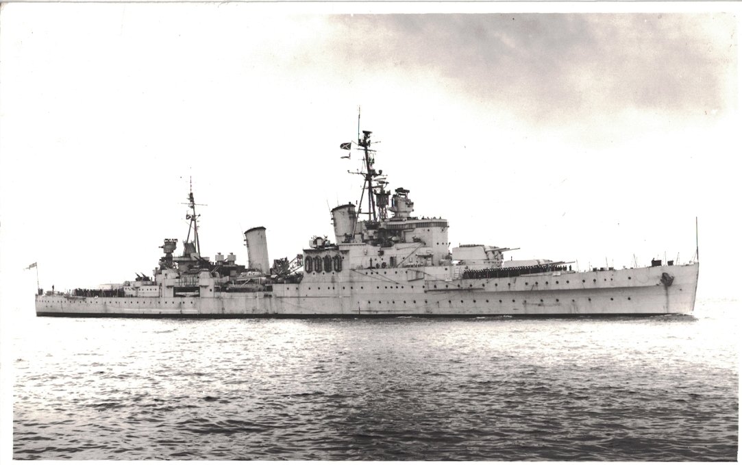 HMS Sheffield (C24) photograph: (1946) Manuscript / Paper Collectible ...