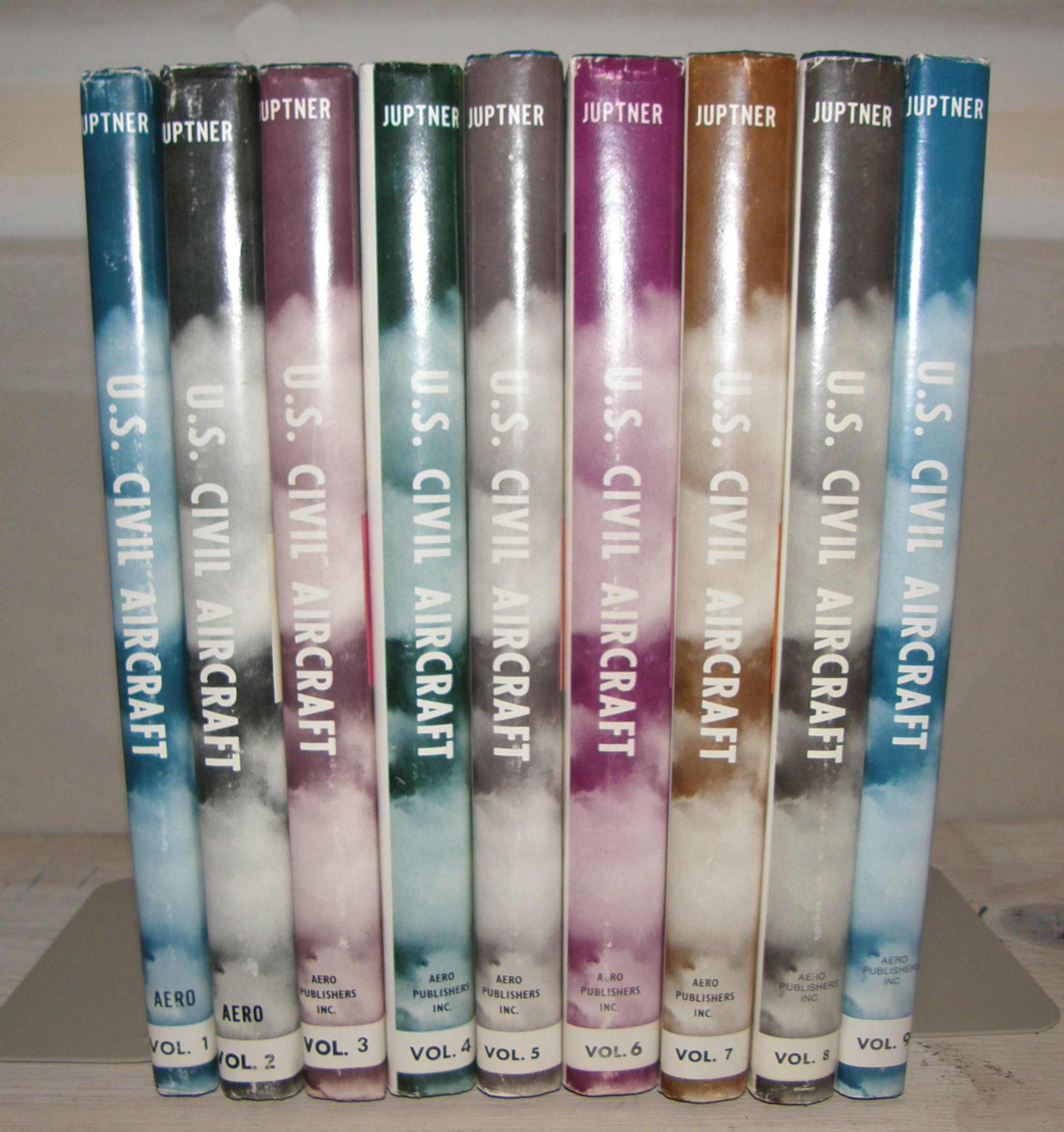 U.S.Civil Aircraft - Volumes 1 to 9 ATC Numbers 1-817 by Juptner ...