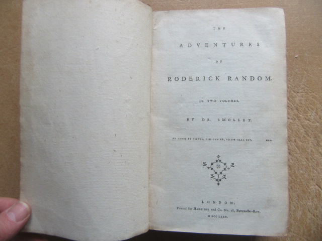 The Adventures of Roderick Random (bound with) The Sisters; or, the ...