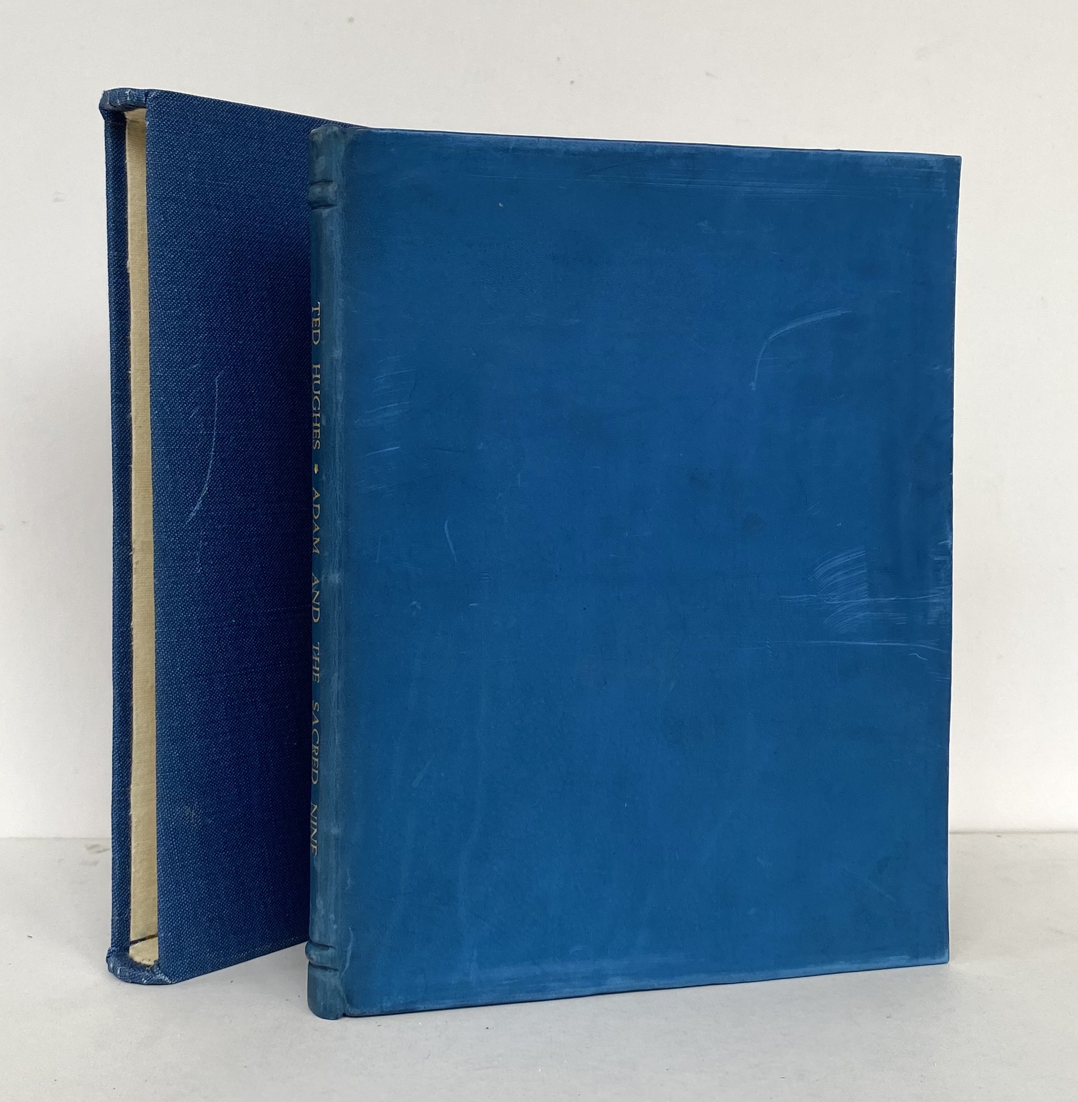 Adam and the Sacred Nine, with a drawing by Leonard Baskin - SIGNED by ...