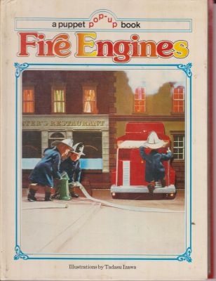 Fire Engine, A puppet Pop-up Book by Izawa, Tadasu (illustrator): VERY ...