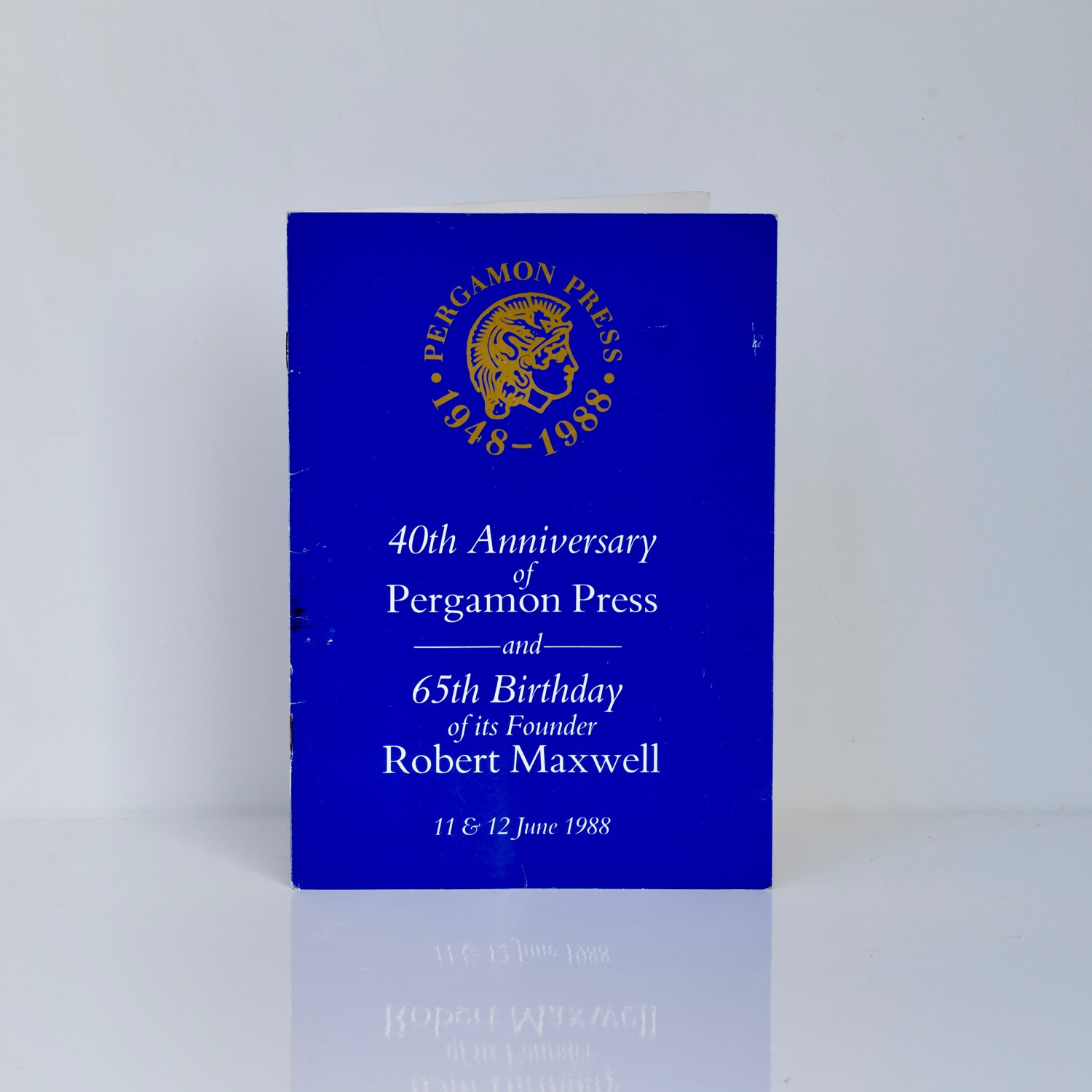 40th Anniversary of Pergamon Press and 65th Birthday of its Founder ...