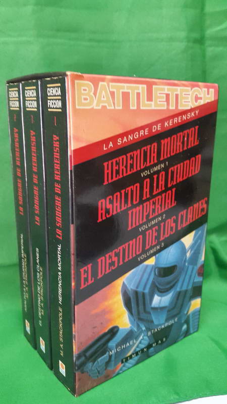 La sangre de Kerensky. Tres volúmenes by Michael A. Stackpole: Muy Bien ...
