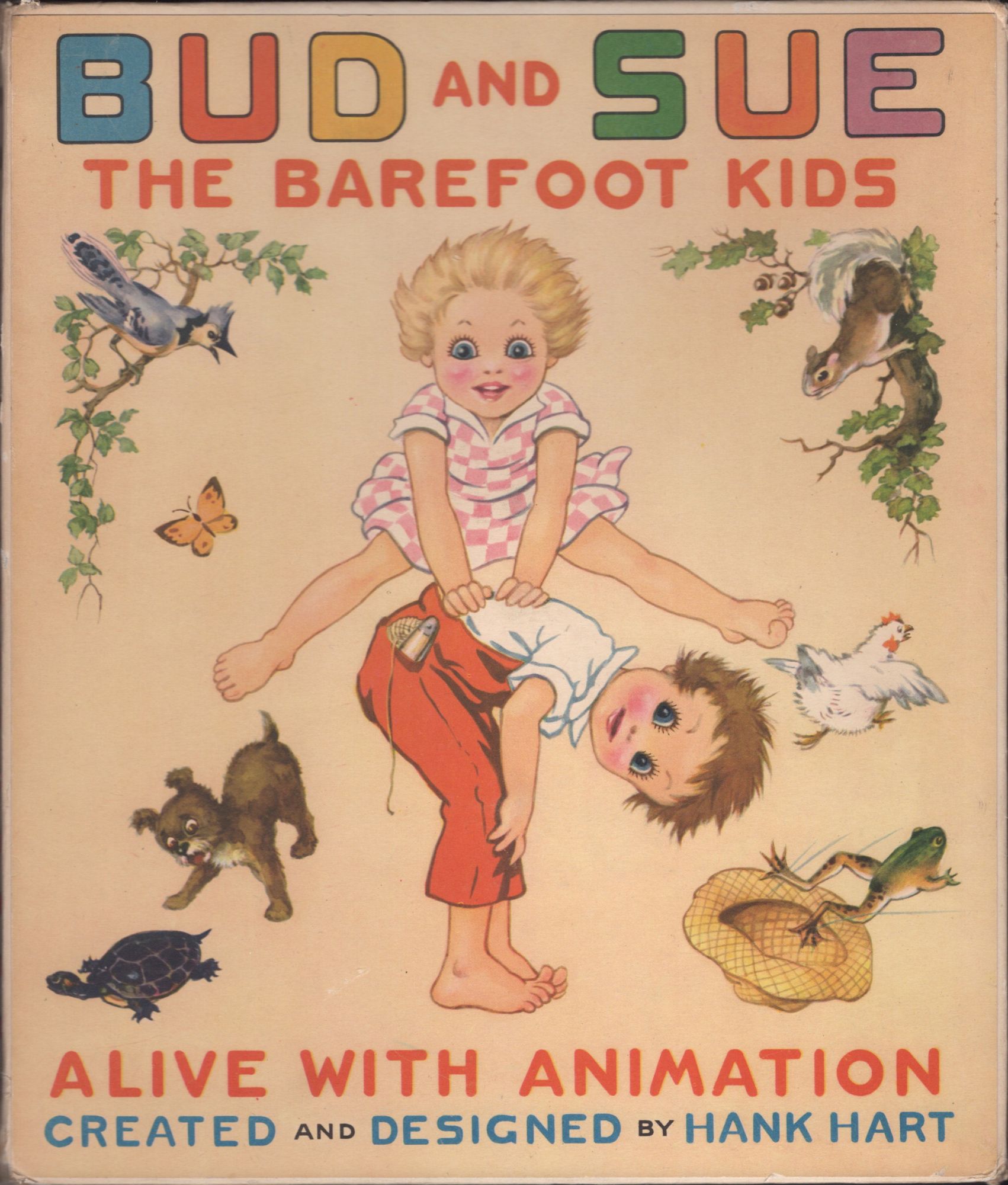 Bud and Sue: The Barefoot Kids Hank Hart Children's | Barnebys
