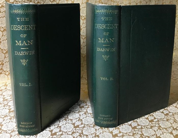 The Descent Of Man And Selection In Relation To Sex By Darwin Charles Robert 1809 1882 Fair