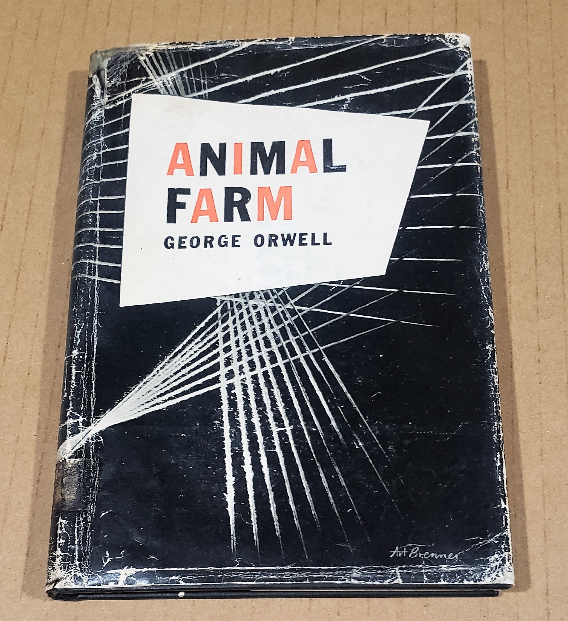 1984 (Signed Limited Artist) Animal Farm (1st American Edition) by ...