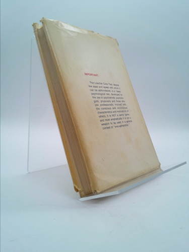 The Luscher Color Test: The Remarkable Test that Reveals Personality ...