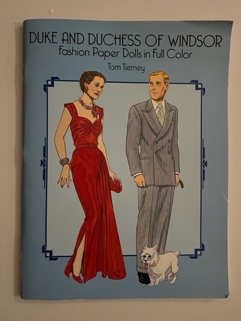 Duke And Duchess Of Windsor; Fashion Paper Dolls in Full Color by ...