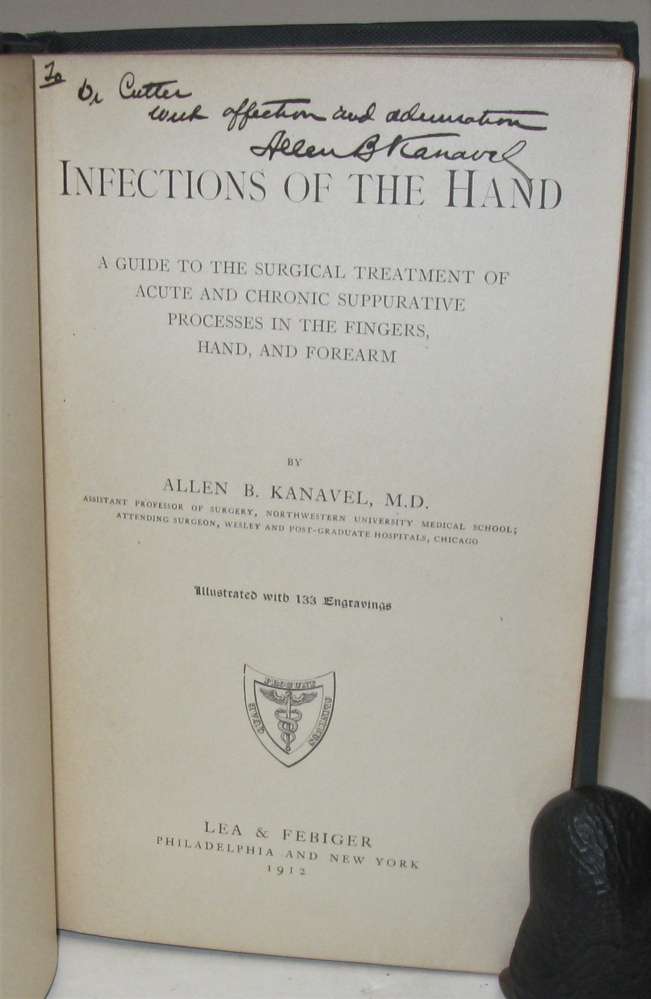 Infections of the Hand. A Guide to the Surgical Treatment of Acute and ...
