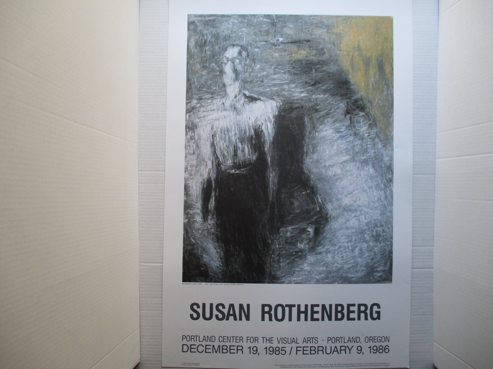 Susan Rothenberg Portland Center for the Visual Arts 1985 Poster by ...