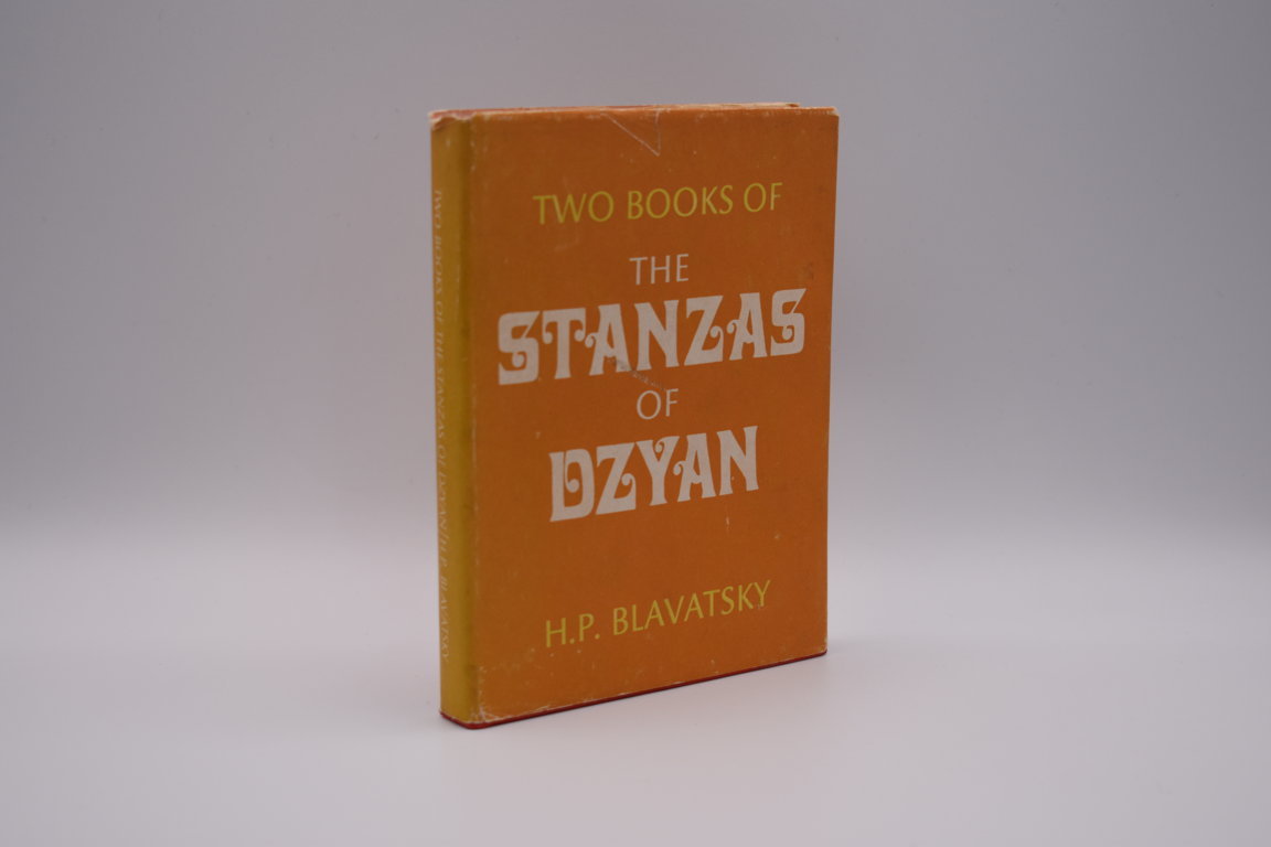 Two Books of the Stanzas of Dzyan by H. P. Blavatsky: Fine Hardcover ...