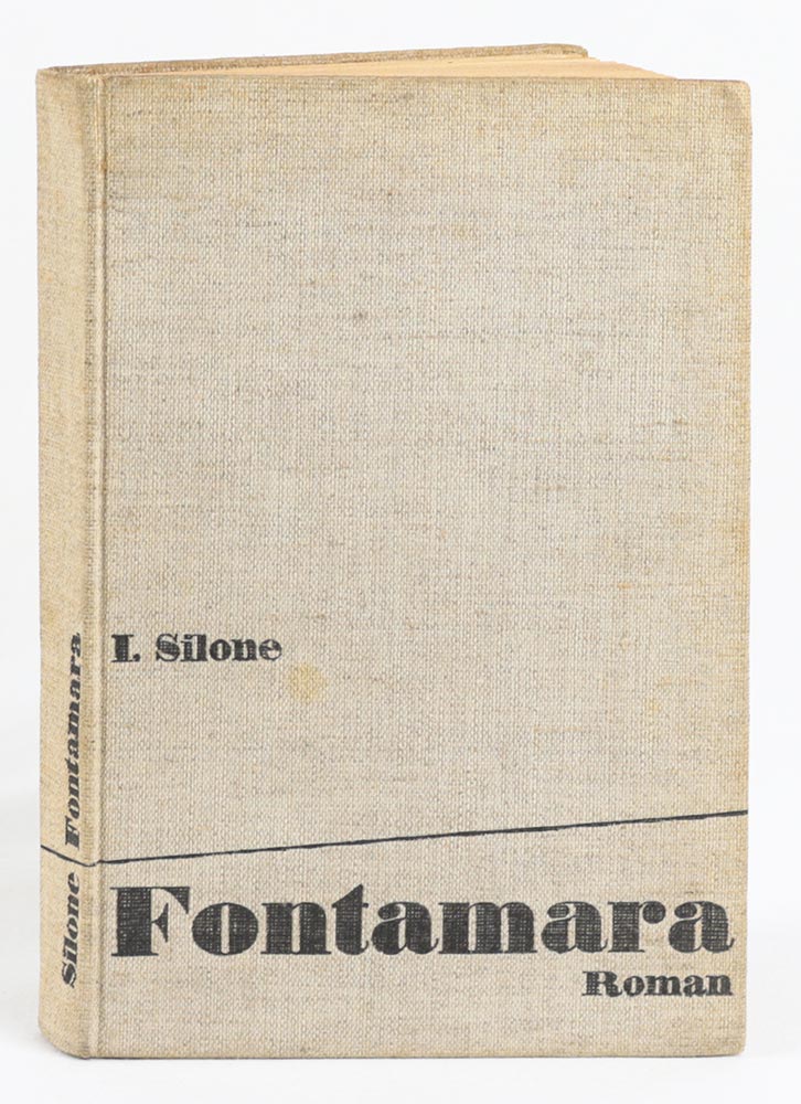 Fontamara. Roman [COPERTINA VARIANTE] by Silone, Ignazio [Secondo ...