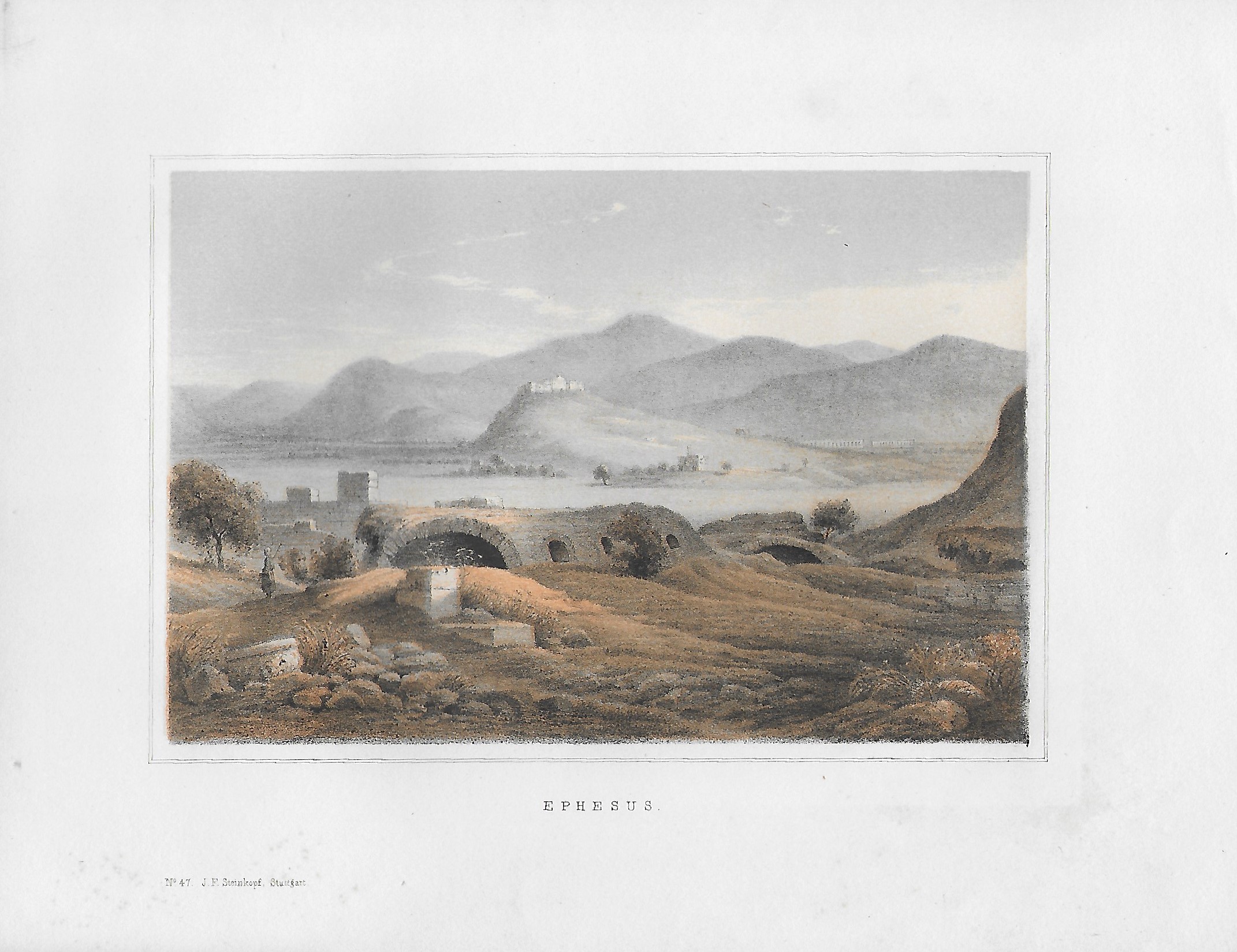 Ephesus Johann Martin von Bernatz MAPS & PRINTS | Barnebys