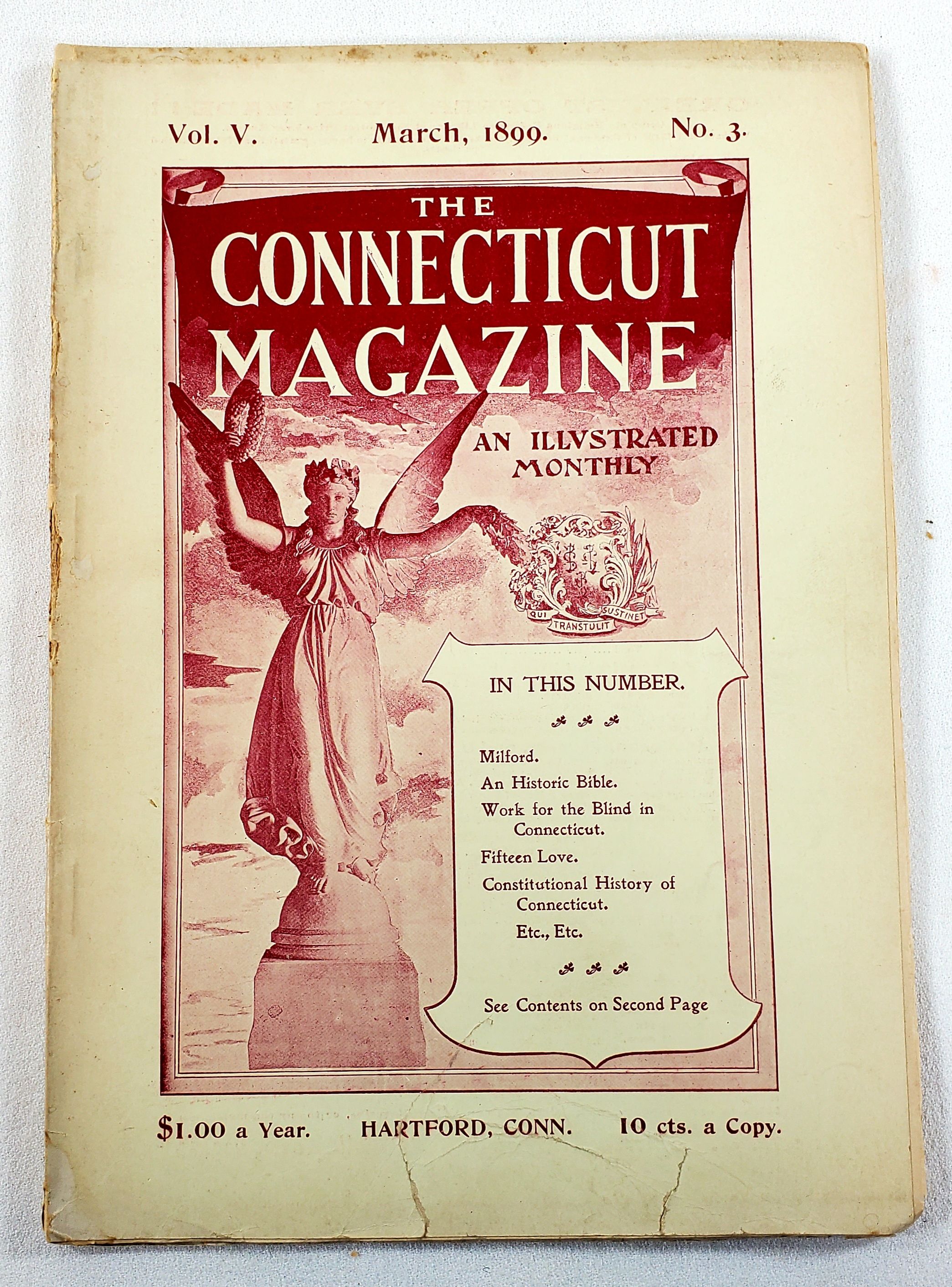 The Connecticut Magazine. Vol. V, No. 3 - March 1899 by The Connecticut ...
