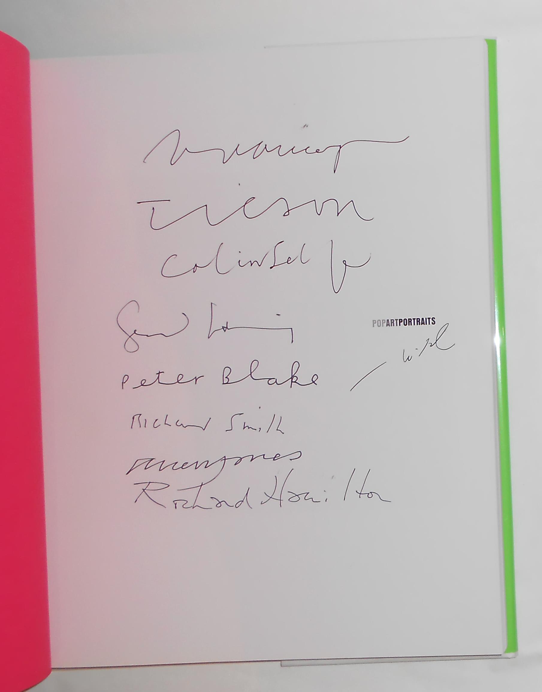 Pop Art Portraits (Signed by eight of the exhibited artists) de ...