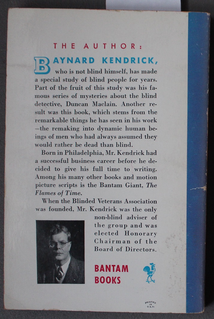 Bright Victory (Lights Out) (Basis for Movie Starring - Arthur Kennedy ...