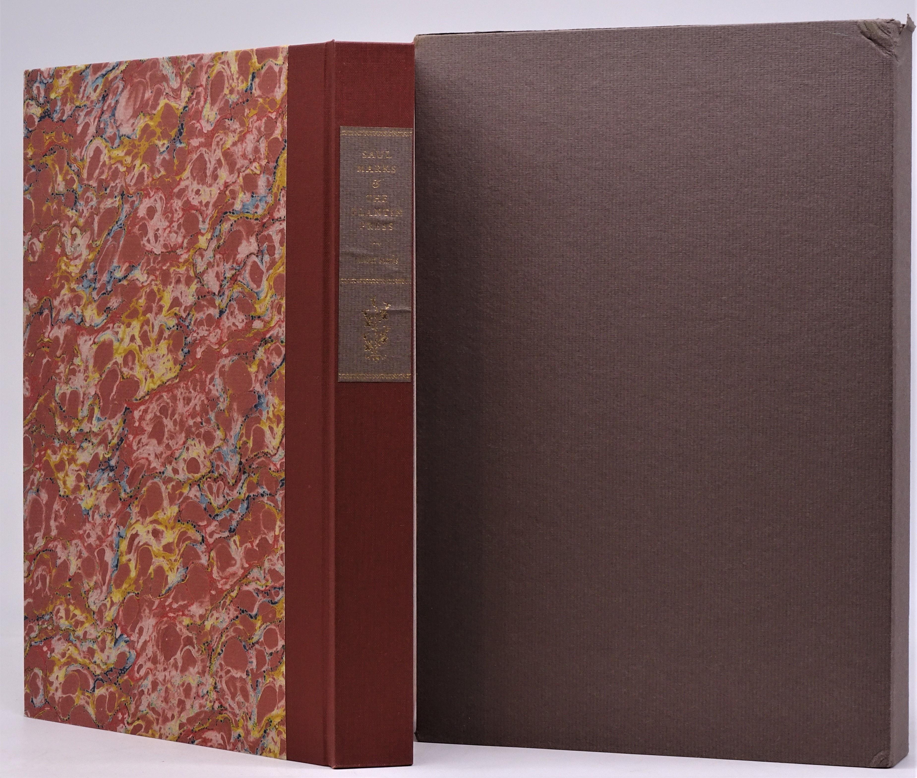 Saul Marks & The Plantin Press : The Life and Work of a Singular Man ...