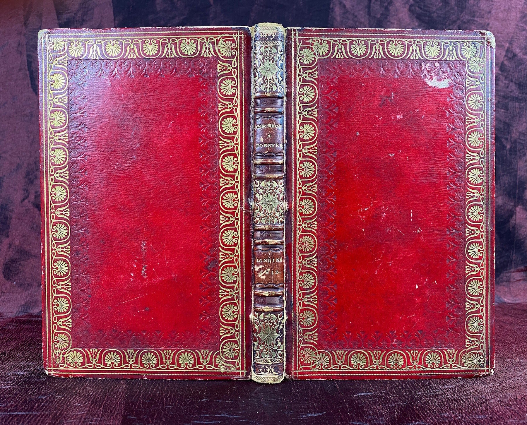 [WOMAN ILLUSTRATOR, 1802]. Anacreontis Odaria ad textus Barnesiani ...