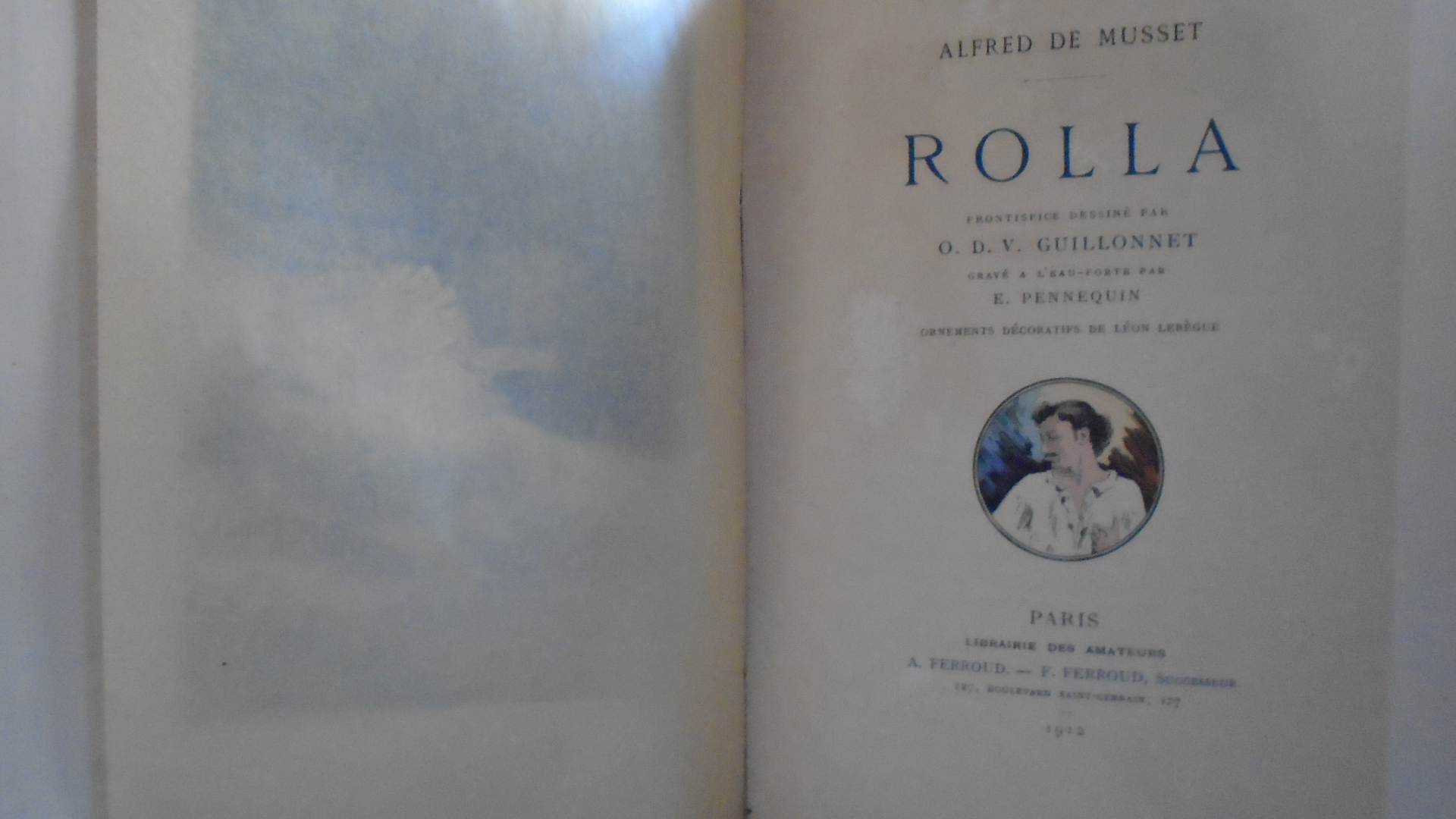 Rolla. by DE MUSSET, Alfred.: Aceptable Encuadernación de tapa blanda ...