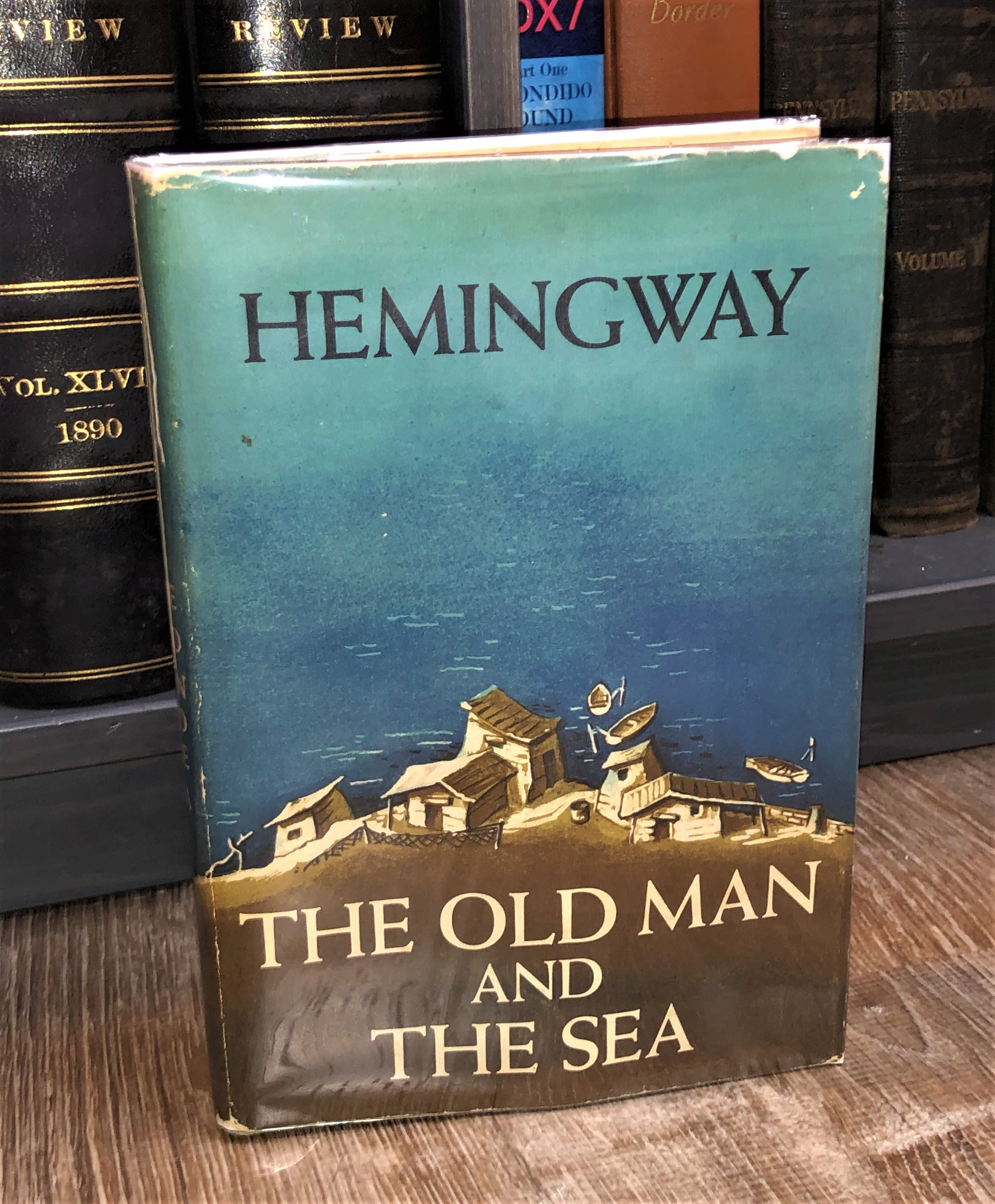 The Old Man and the Sea [1960] HCDJ Ernest Hemingway Literature & Lit ...