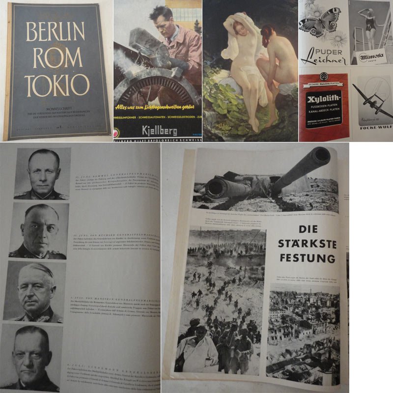 Berlin Rom Tokio - Monatsschrift für die Vertiefung der... | Barnebys