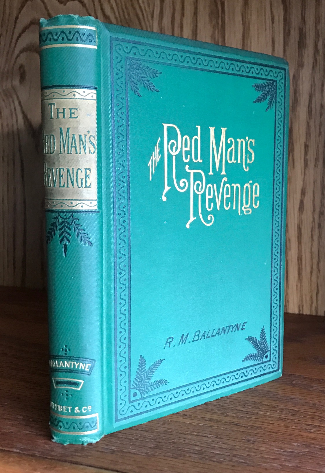 THE RED MAN'S REVENGE by Ballantyne, R. M.: Fine Hardcover (1880) 1st ...