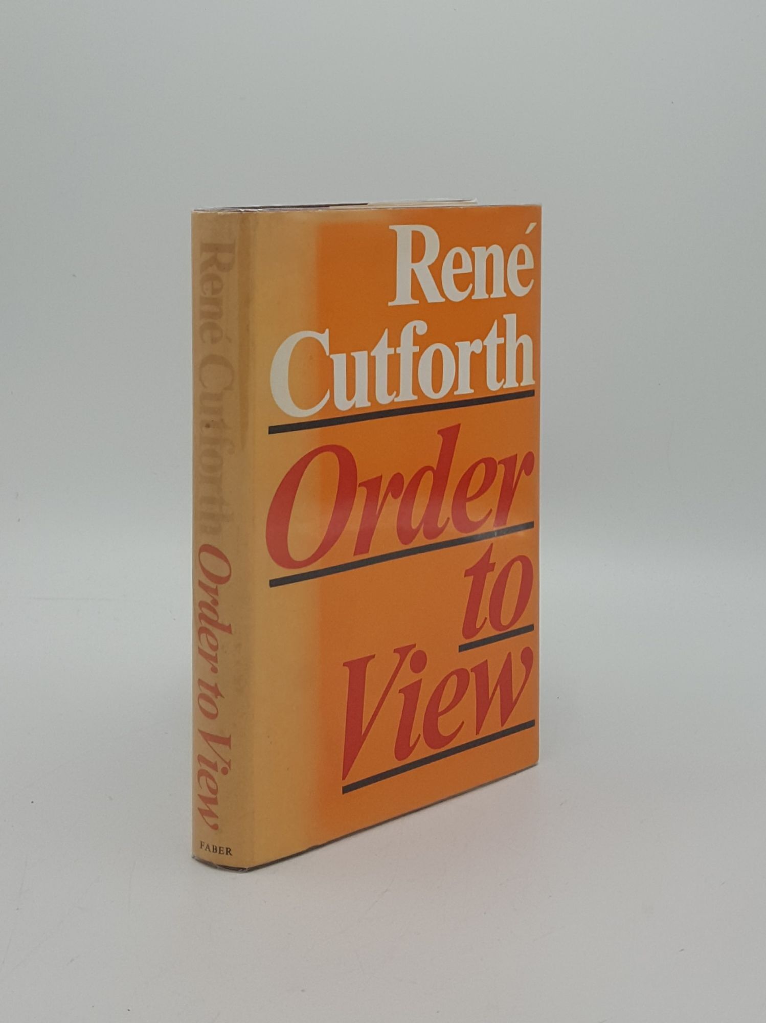 ORDER TO VIEW von CUTFORTH Rene: (1969) | Rothwell & Dunworth (ABA, ILAB)