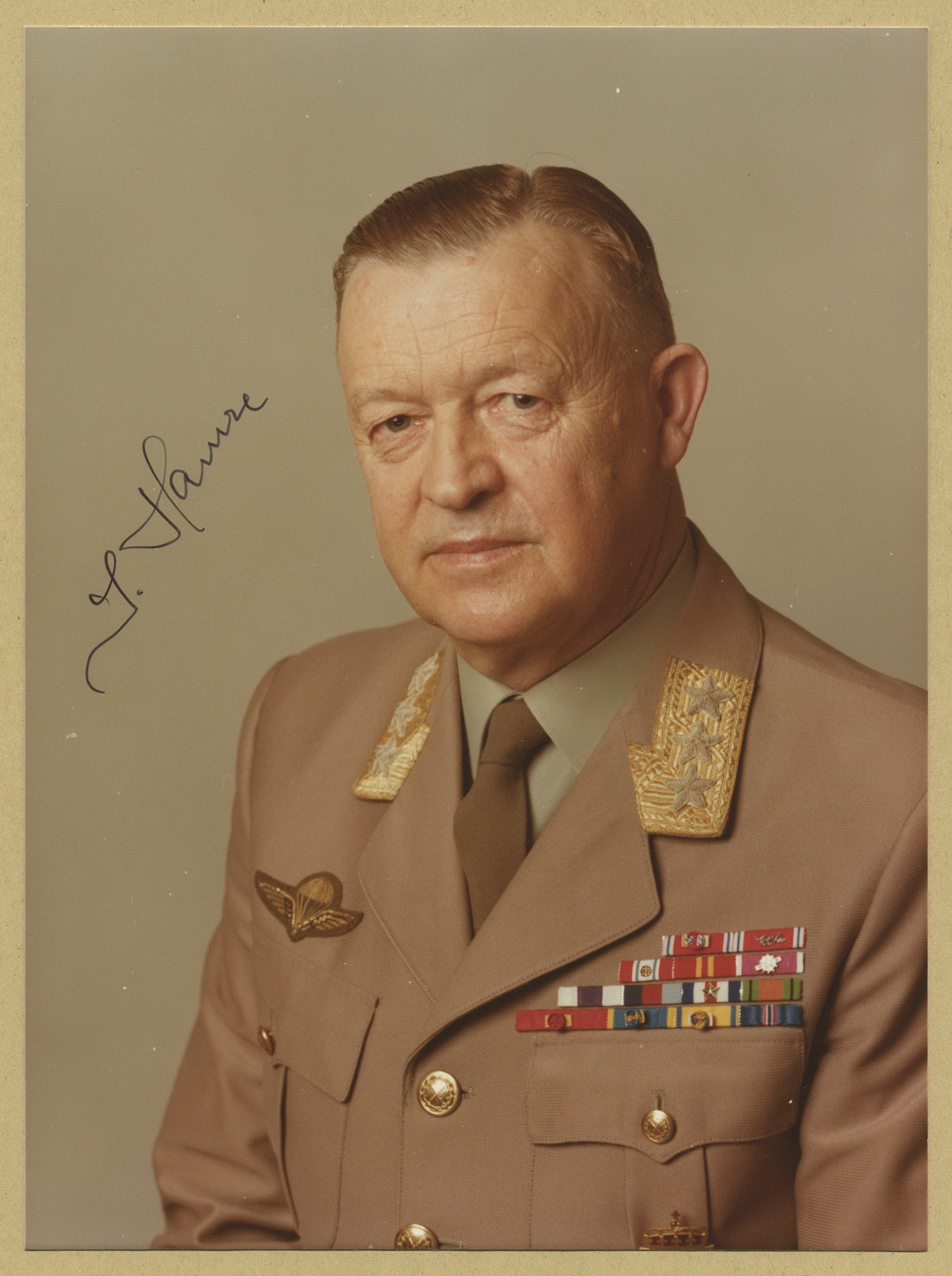 Sverre B. Hamre (1918-1990) - Rare signed photo - 1981 by Sverre B ...