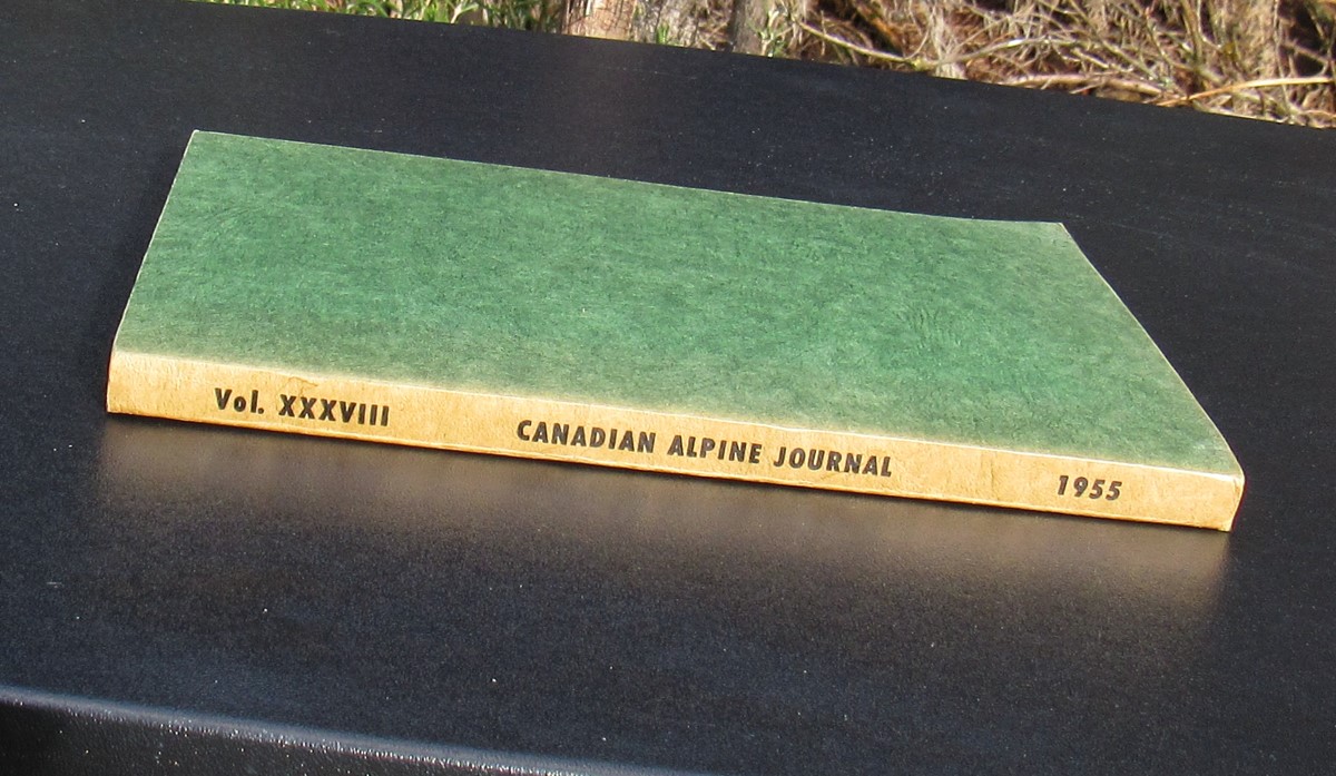 The Canadian Alpine Journal 1955 volume XXXVIII 38 by Don Munday ...