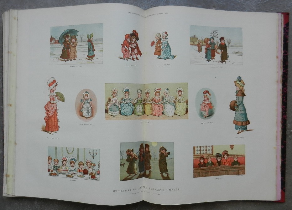 The Graphic Christmas number. 1879, 1878, 1877, 1876, 1871. [Relié avec ...