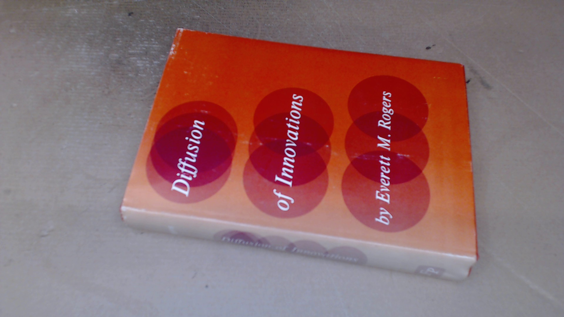 Diffusion Of Innovations by Everett M Rogers: Good Hardcover (1962 ...