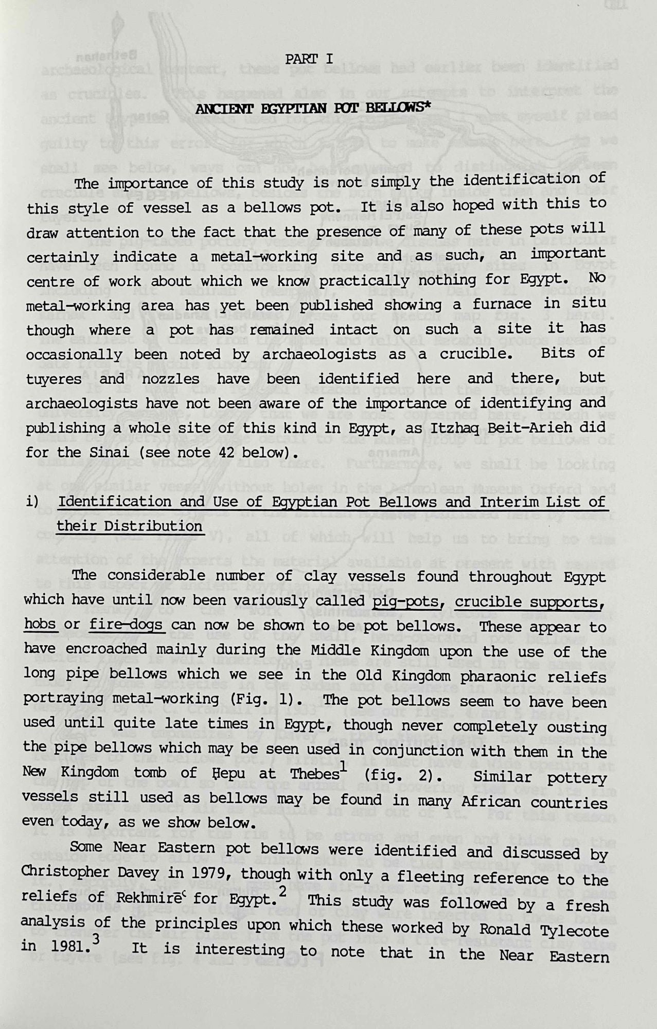 Ancient Egyptian Pot Bellows and the Oxhide Ingot Shape by NIBBI ...