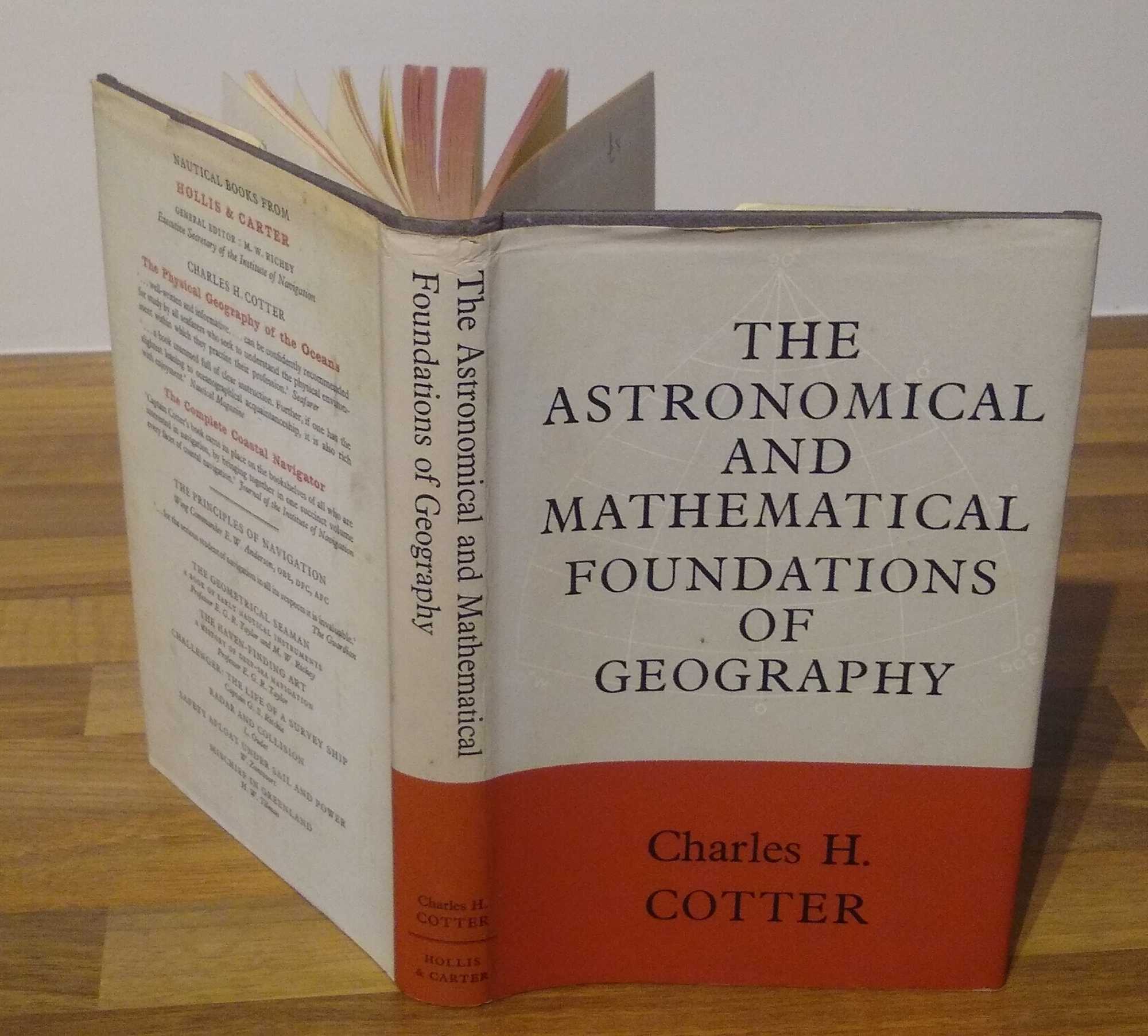 The Astronomical And Mathematical Foundations Of Geography by Cotter ... The Astronomical And Mathematical Foundations Of Geography by Cotter ...
