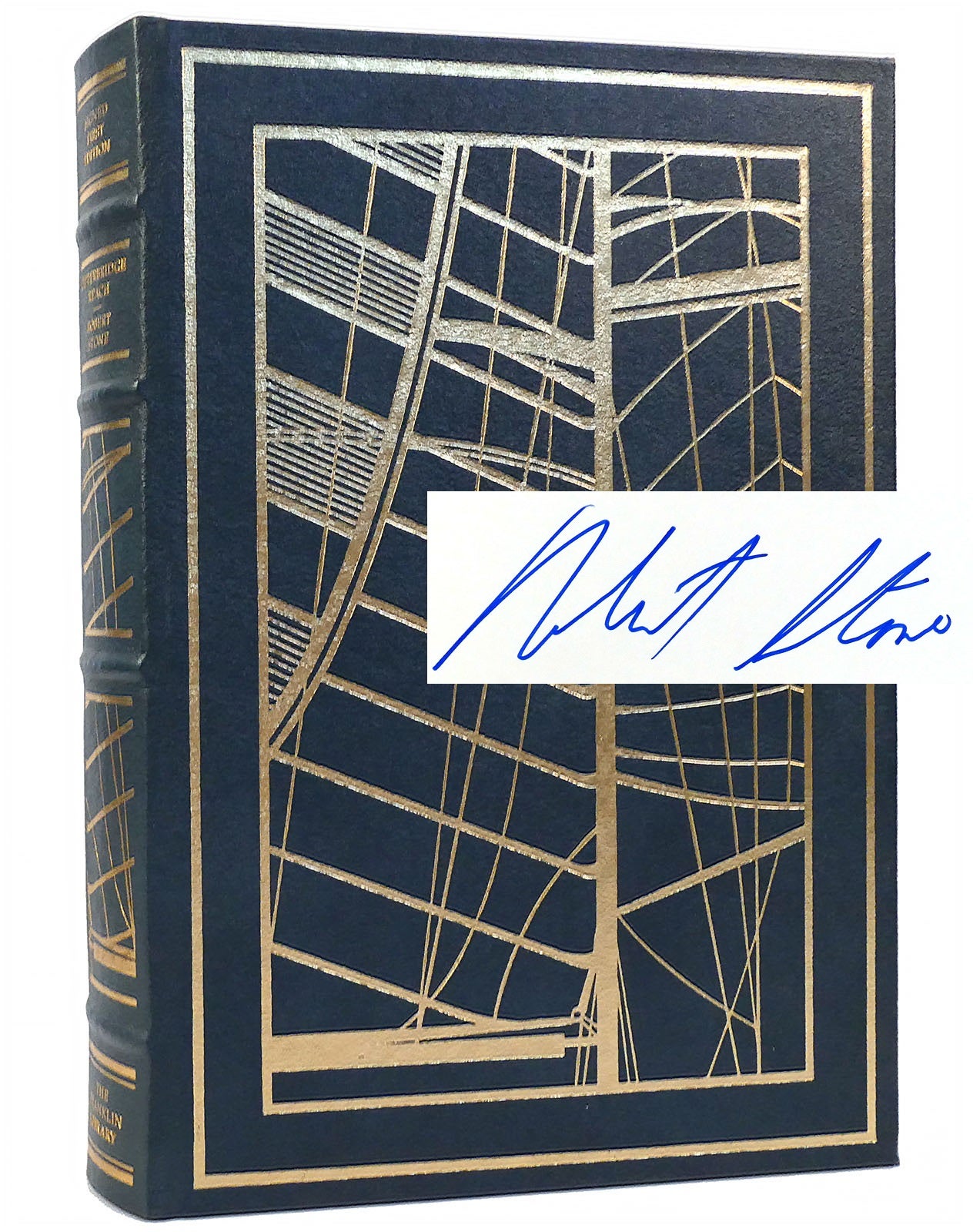 OUTERBRIDGE REACH SIGNED Franklin Library by Robert Stone: Hardcover ...