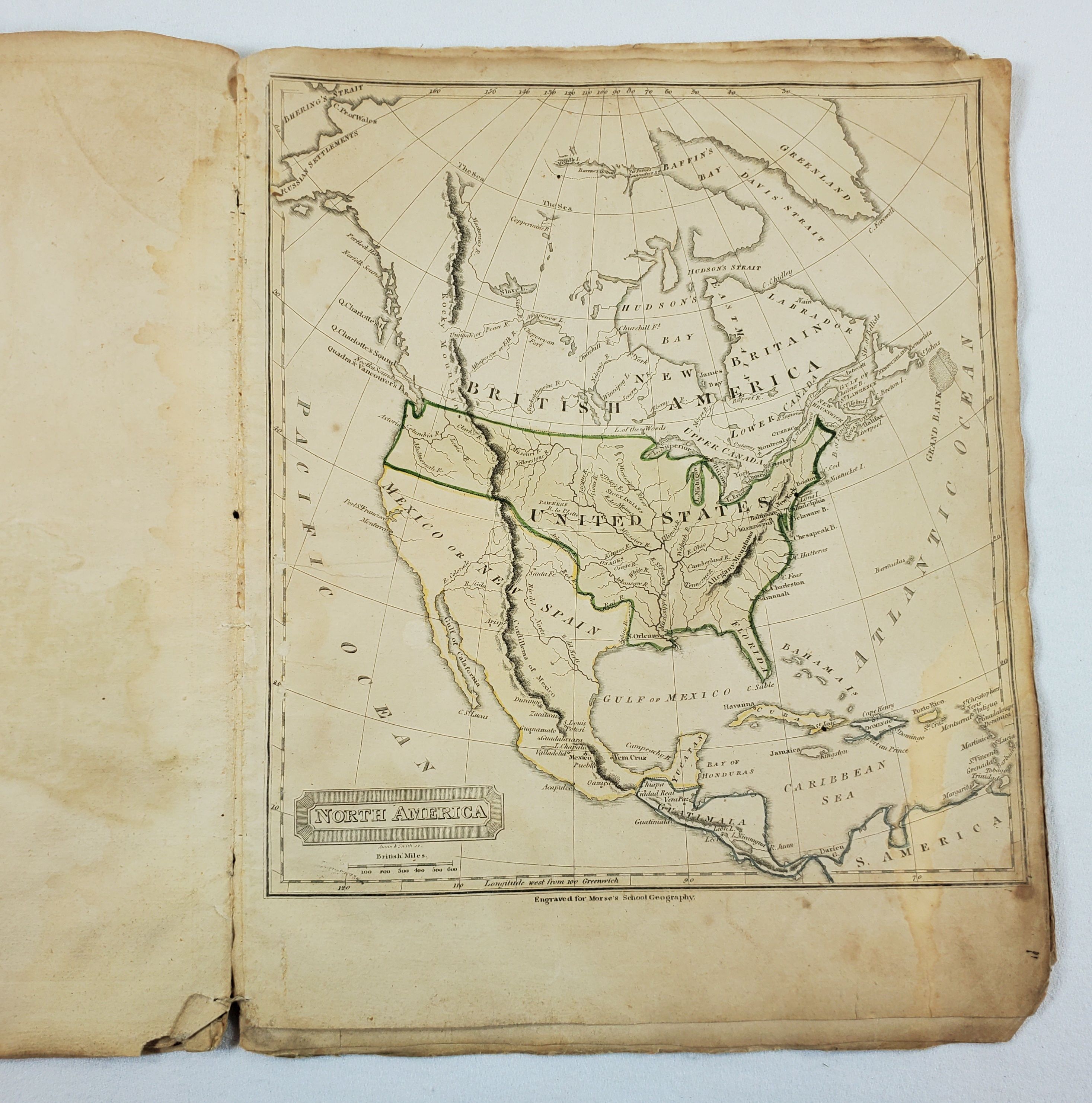 Modern Atlas, Adapted to Morse's New School Geography by Morse, Sidney ...