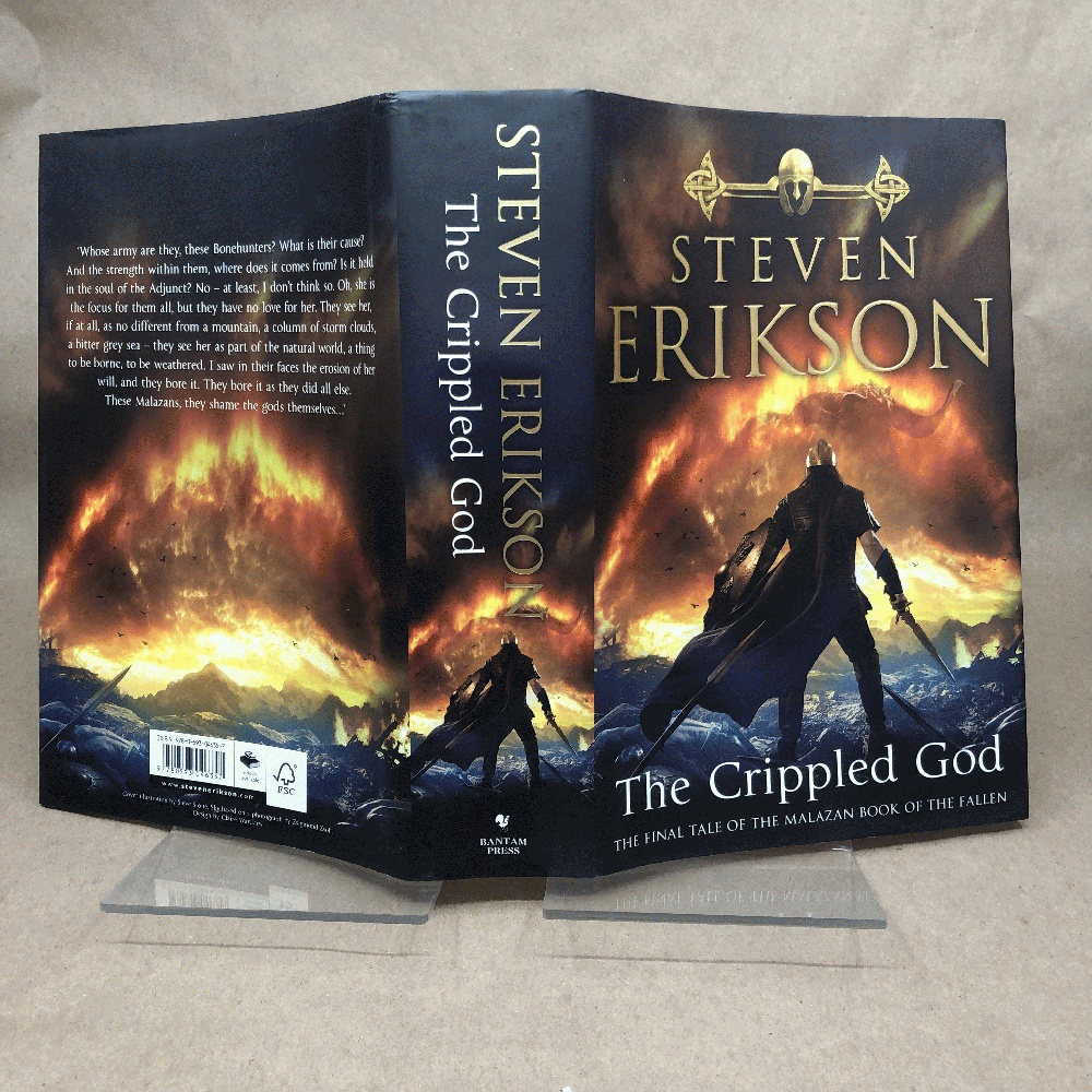 The Crippled God by Erikson, Steven: Fine Hardcover (2011) First ...
