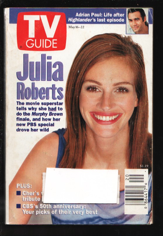 TV Guide 5/16/1998-Great TV guide-St. Louis Edition-Julia Roberts photo ...