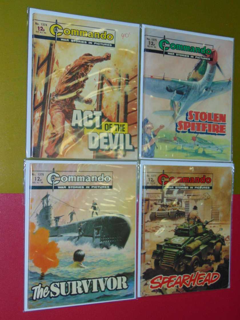 Commando. War Stories In Pictures. 20 volumes. 1367-1401. by Commando ...