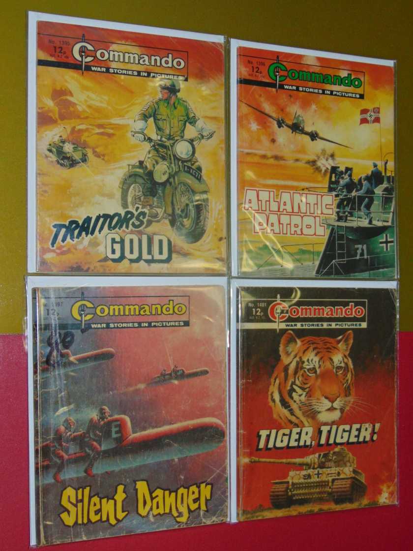 Commando. War Stories In Pictures. 20 volumes. 1367-1401. by Commando ...