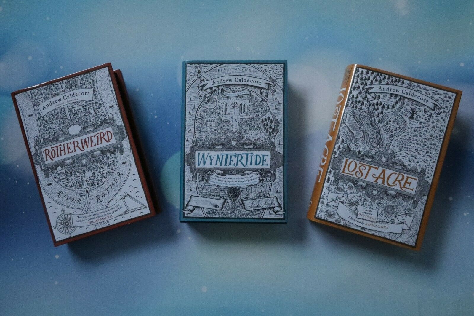 Rotherweird trilogy signed limited first edition Set by Andrew ...