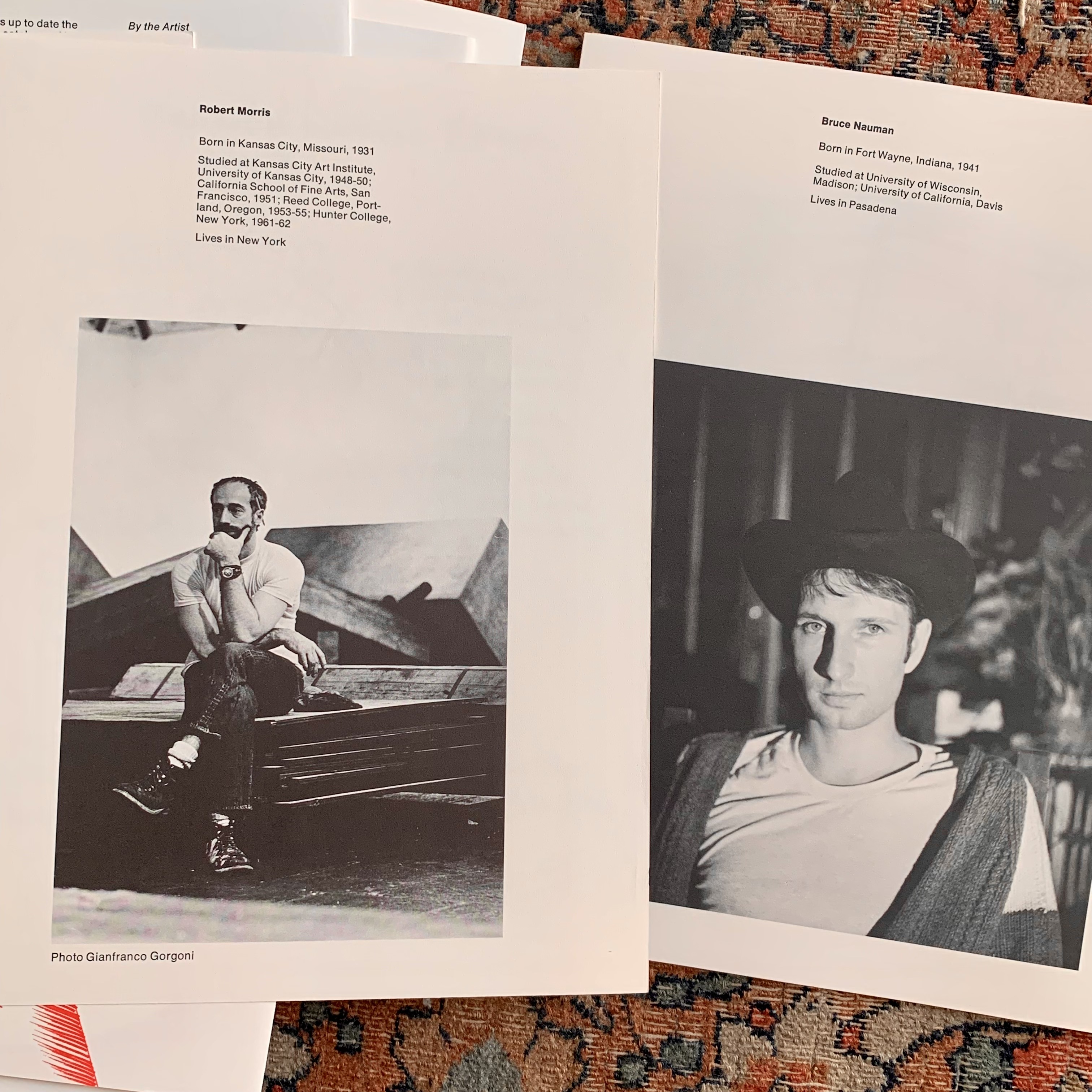 Guggenheim International Exhibition 1971 by Carl Andre, Daniel Buren, Victor Burgin, Hanne ...