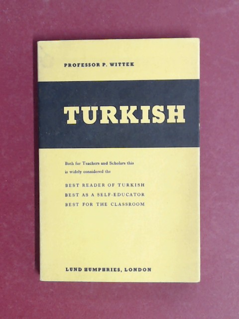 Turkish. Both for teachers and scholars this is widely considered the ...